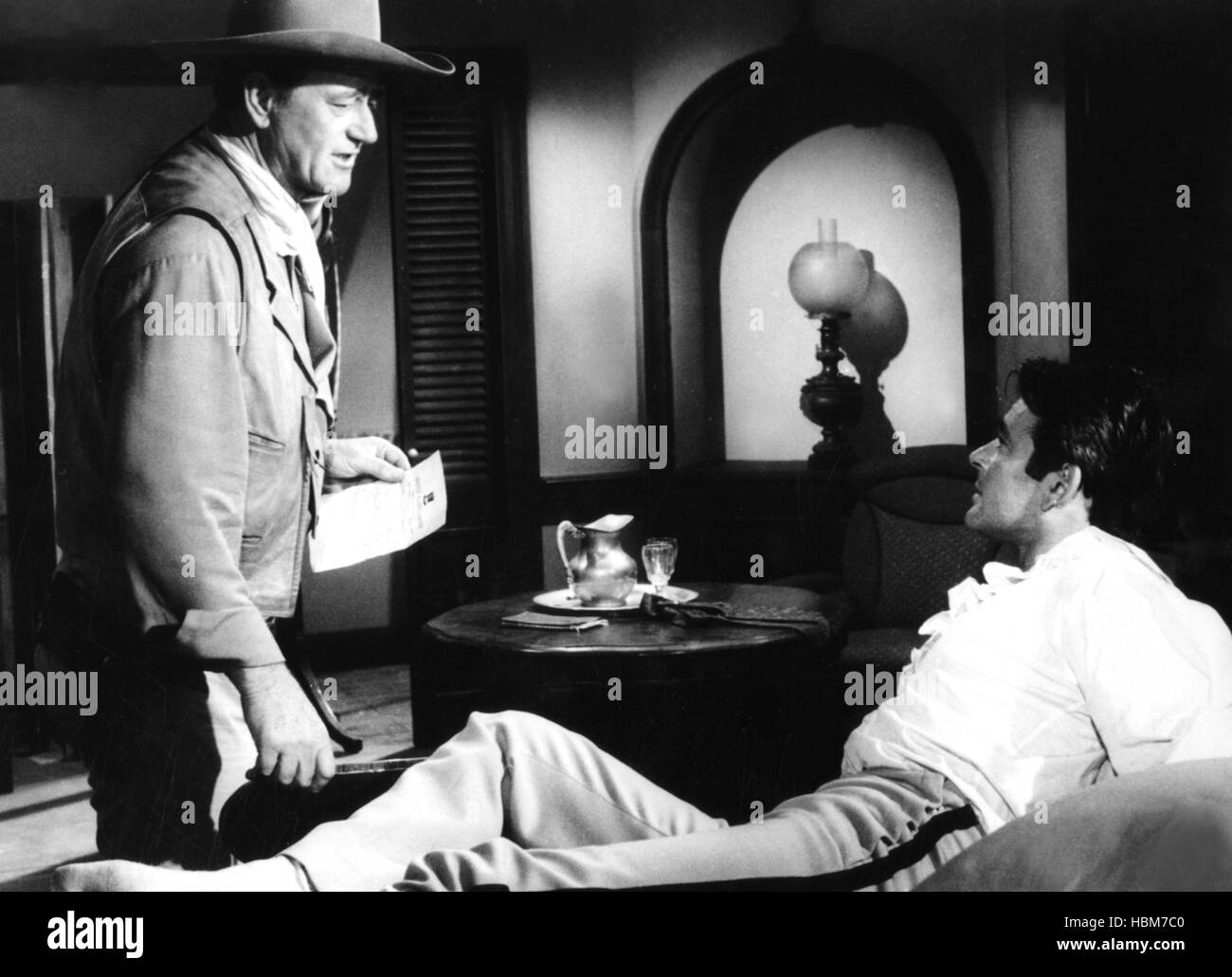 THE COMANCHEROS, from left: John Wayne, Stuart Whitman, 1961, TM and ...