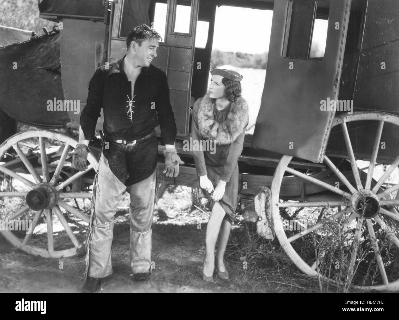 THE COWBOY MILLIONAIRE, George O'Brien, Evalyn Bostock, 1935 Stock ...