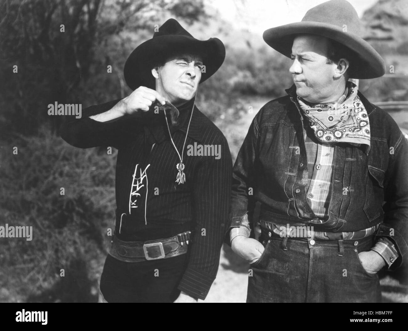 THE COWBOY MILLIONAIRE, George O'Brien, Edgar Kennedy, 1935 Stock Photo ...