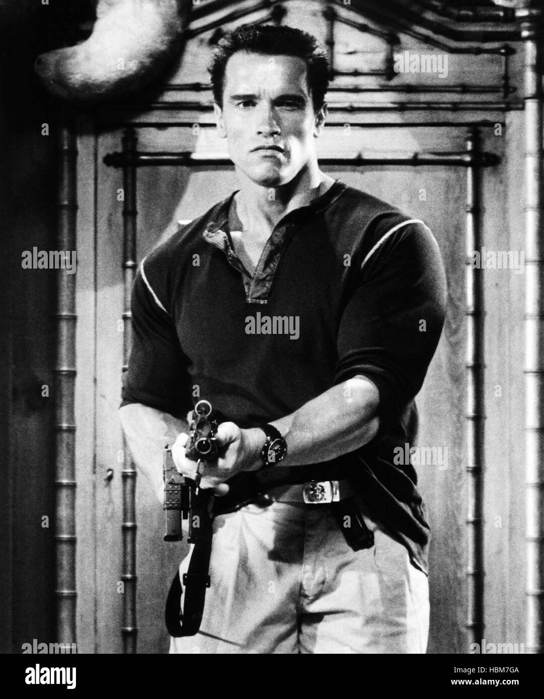 COMMANDO, Arnold Schwarzenegger, 1985, TM and Copyright ©20th Century ...