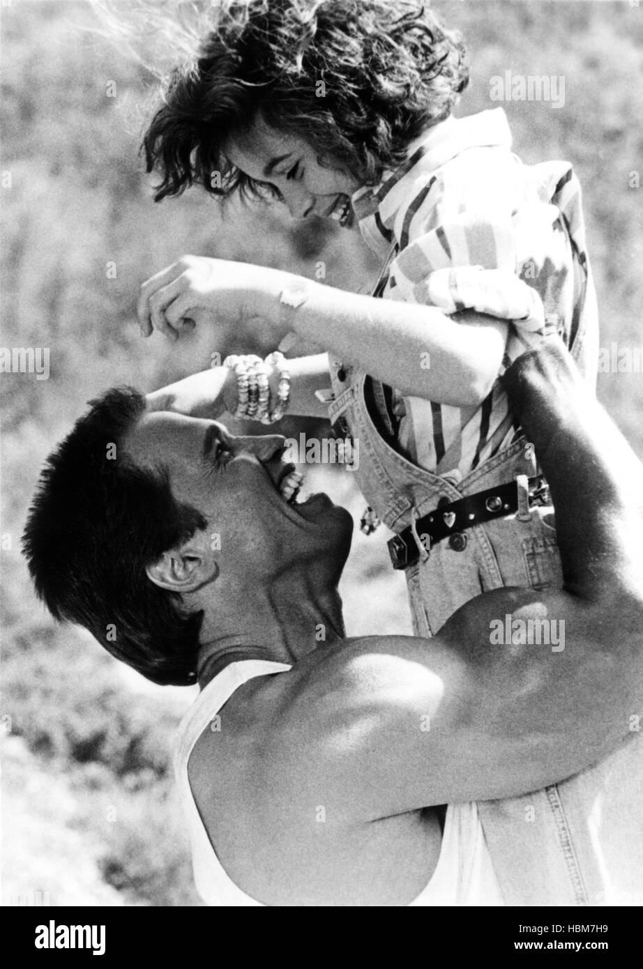 COMMANDO, Arnold Schwarzenegger, Alyssa Milano, 1985, TM and Copyright ...
