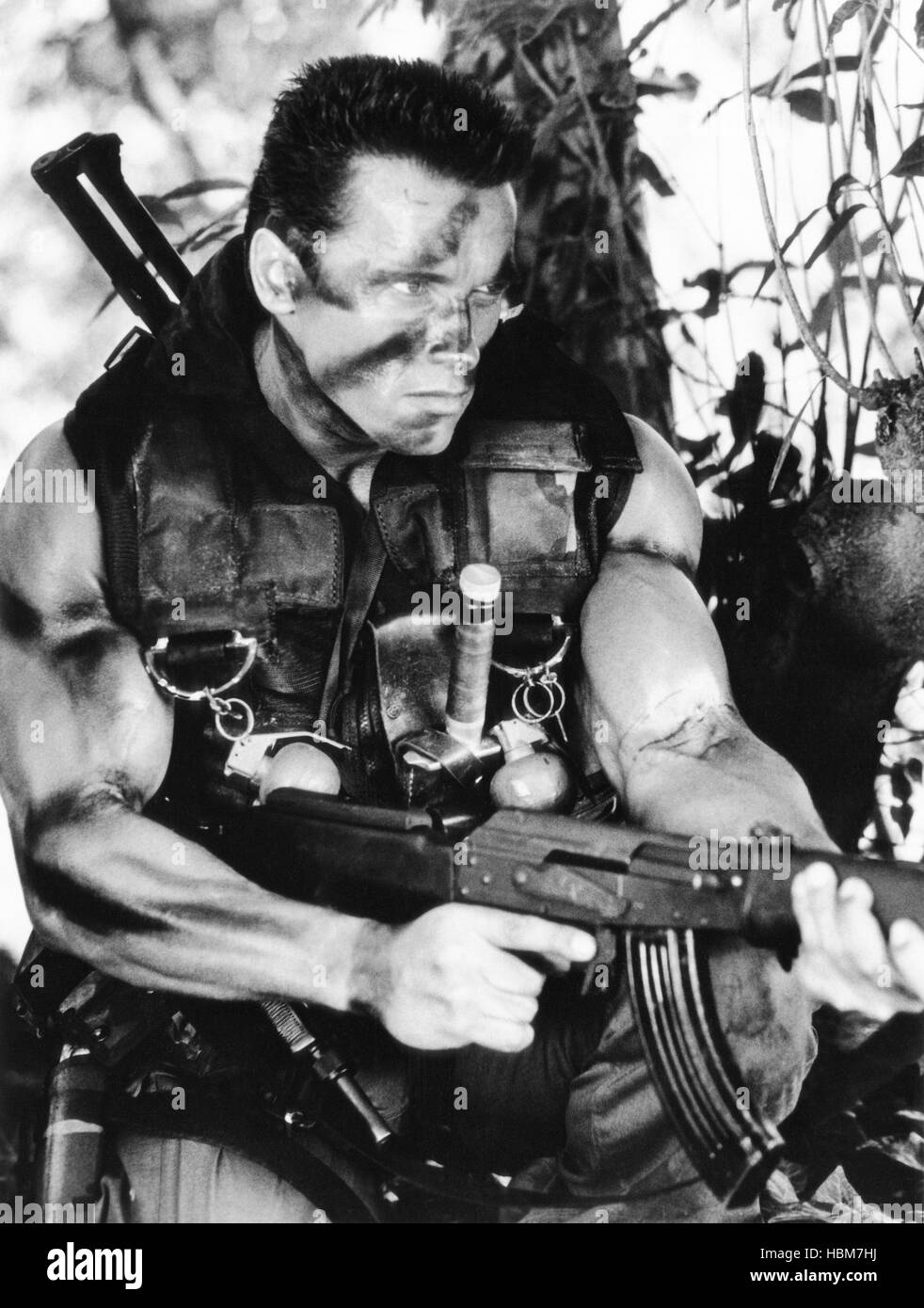 COMMANDO, Arnold Schwarzenegger, 1985, TM and Copyright ©20th Century ...