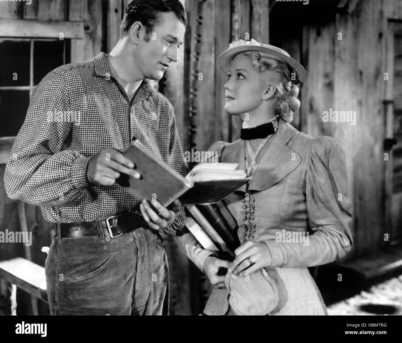 CONFLICT, John Wayne, Jean Rogers, 1936 Stock Photo - Alamy