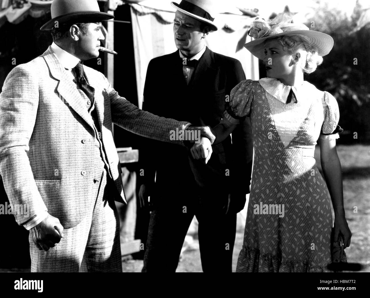 CONFLICT, Harry Woods, John Wayne, Jean Rogers, 1936 Stock Photo - Alamy