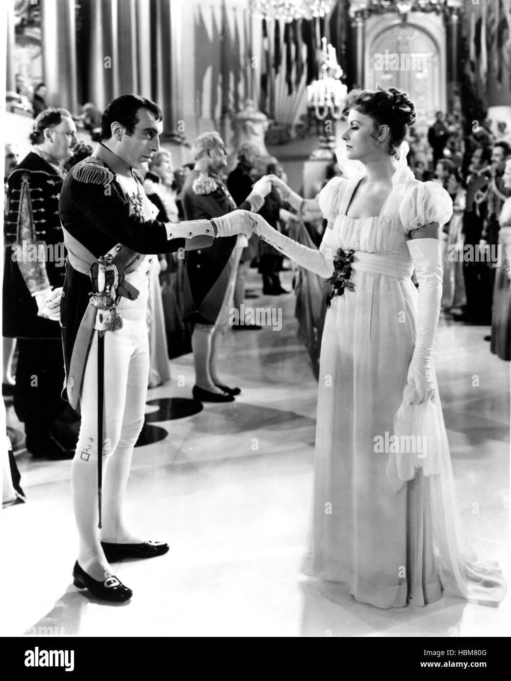 CONQUEST, from left, Charles Boyer, Greta Garbo, 1937 Stock Photo - Alamy