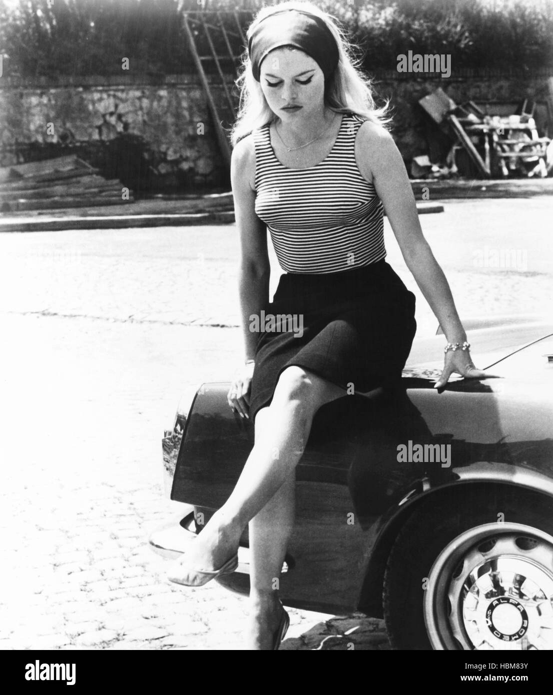 CONTEMPT, (aka LE MEPRIS), Brigitte Bardot, 1963 Stock Photo - Alamy