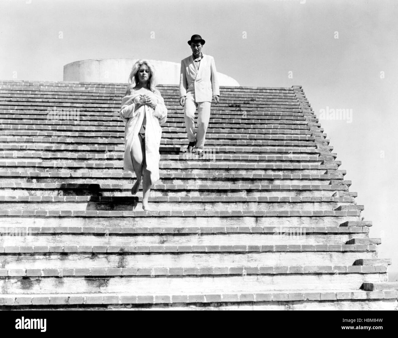 CONTEMPT, (aka LE MEPRIS), Brigitte Bardot, Michel Piccoli, 1963 Stock ...