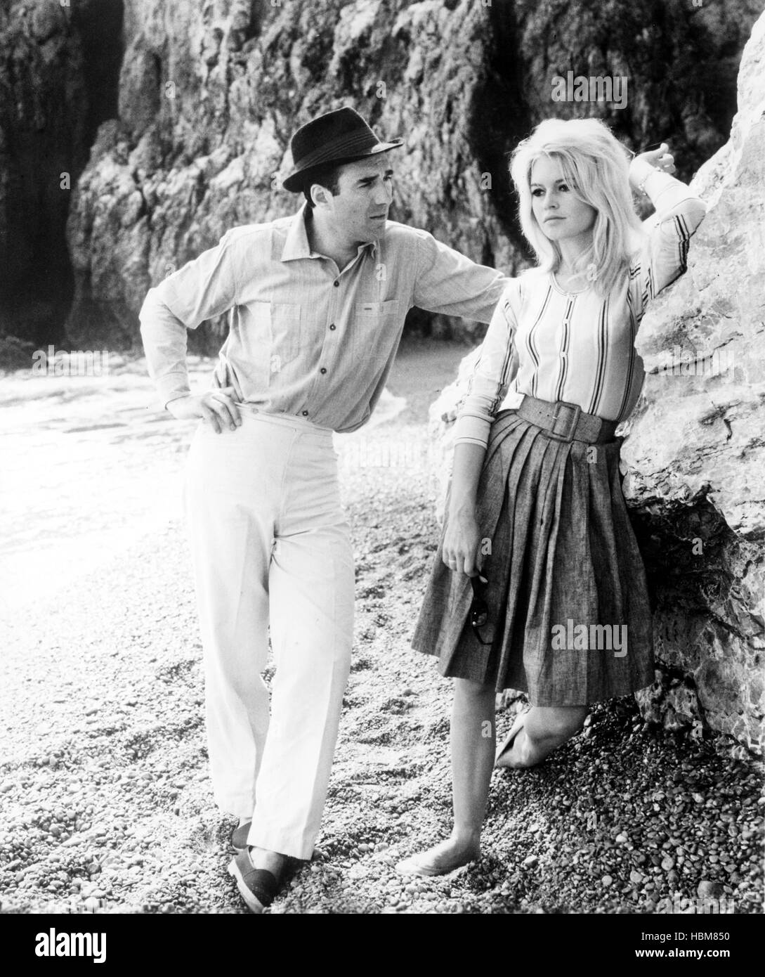 CONTEMPT, (aka LE MEPRIS), Michel Piccoli, Brigitte Bardot, 1963 Stock ...