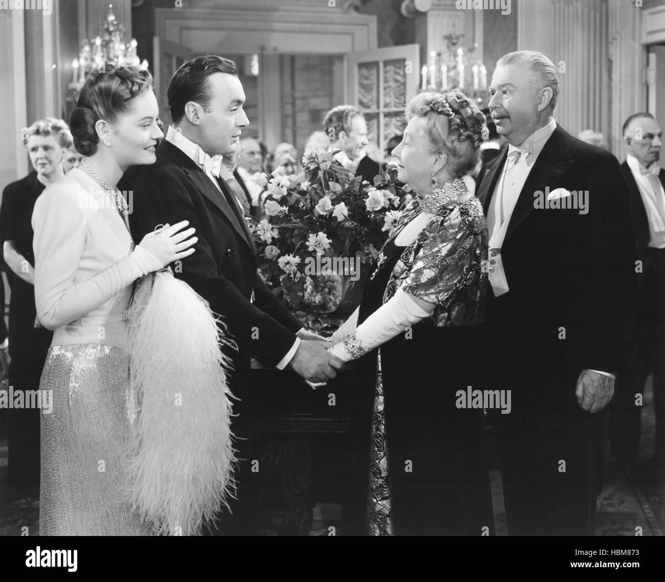 THE CONSTANT NYMPH, from left: Alexis Smith, Charles Boyer, Dame May ...