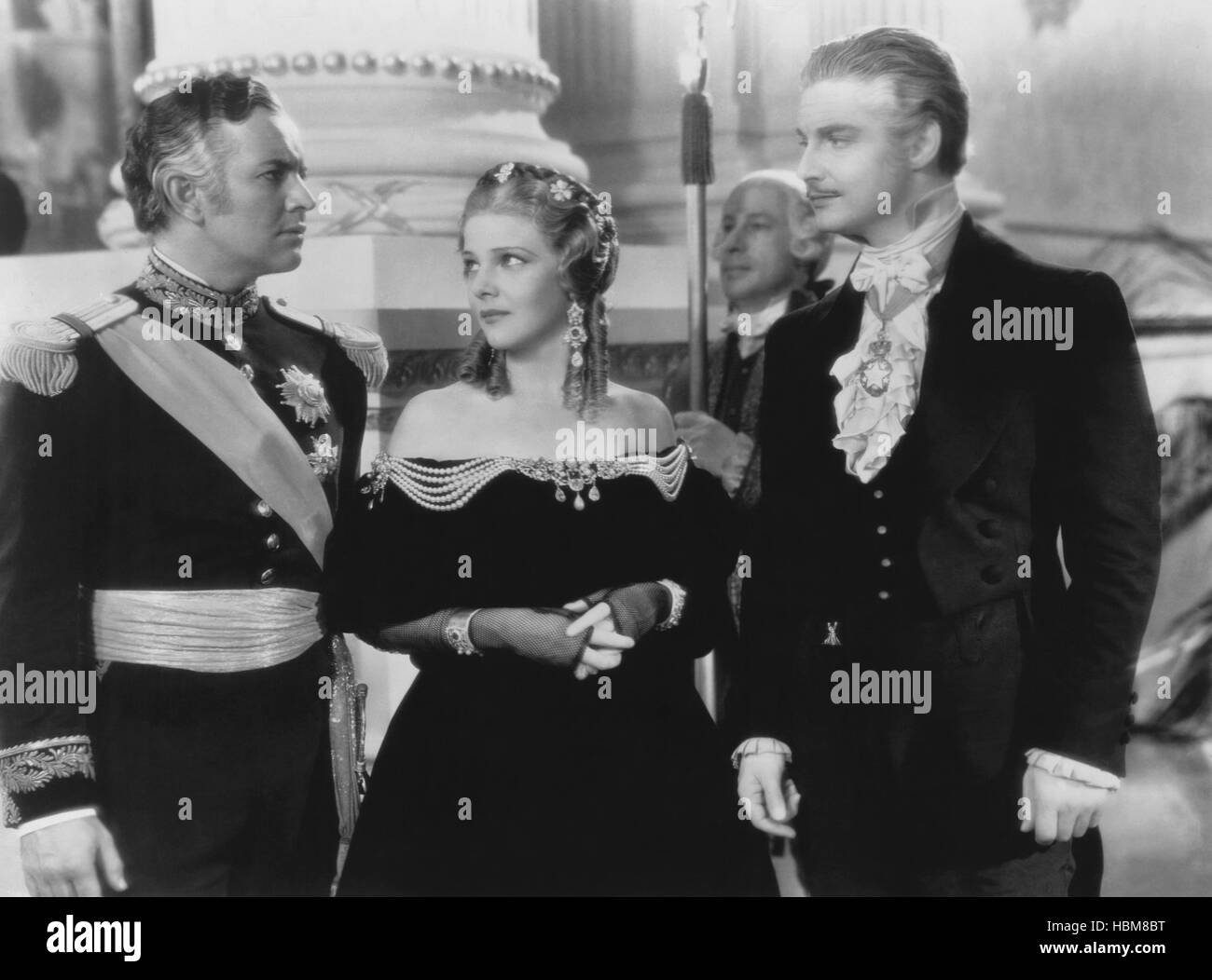 THE COUNT OF MONTE CRISTO, from left: Sidney Blackmer, Elissa Landi ...