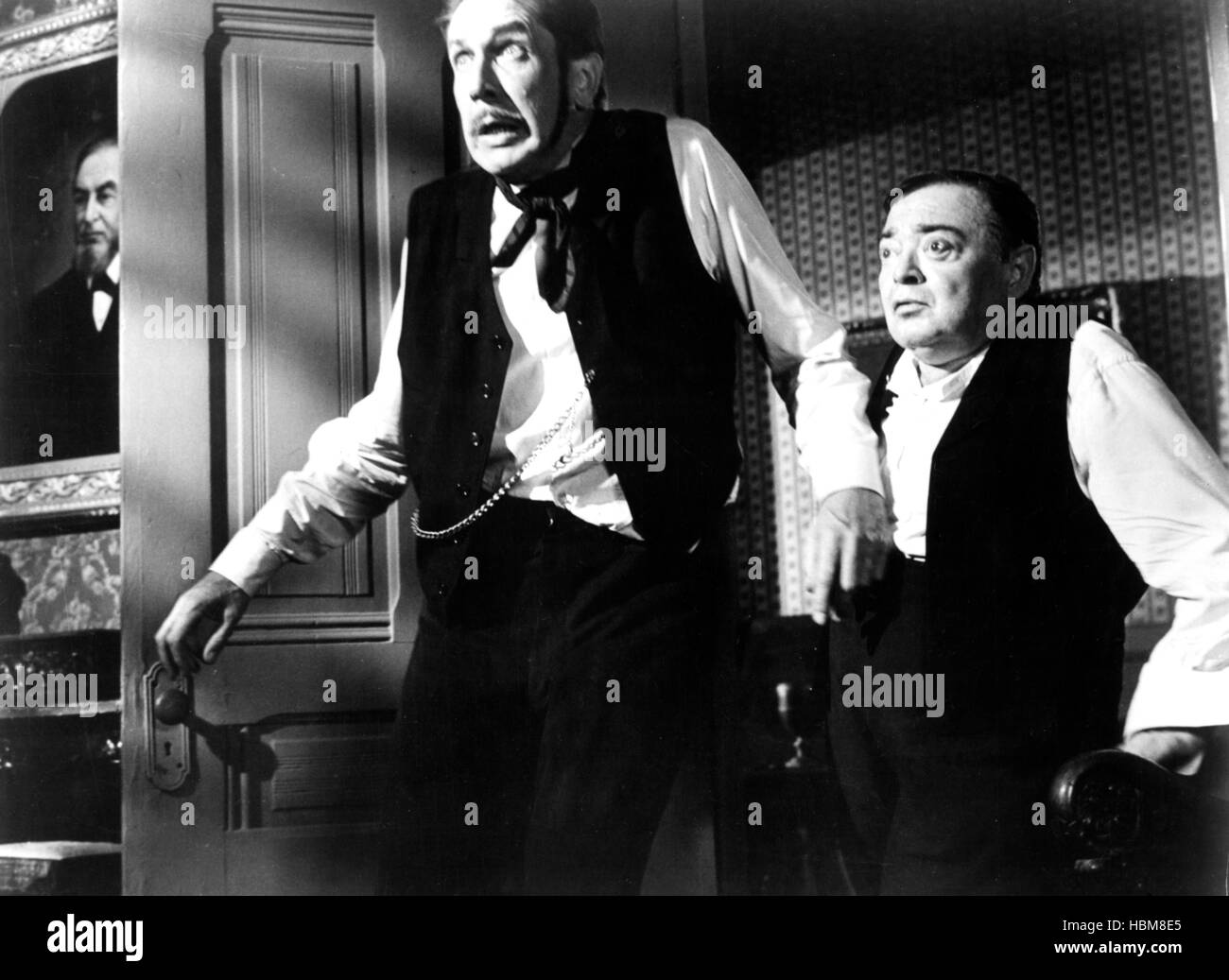 THE COMEDY OF TERRORS, Vincent Price, Peter Lorre, 1963 Stock Photo - Alamy