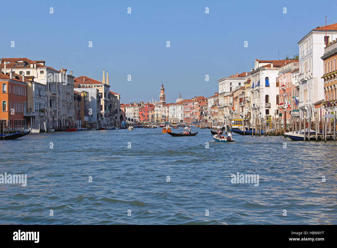 Venice Grand Canal Stock Photo - Alamy