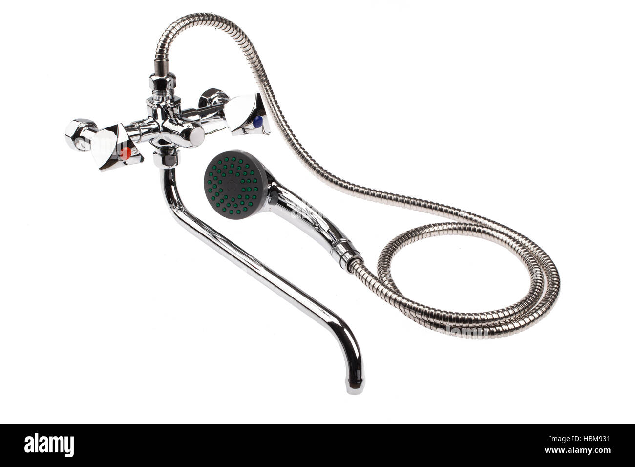 Chrome plated metal kitchen Cut Out Stock Images & Pictures - Alamy