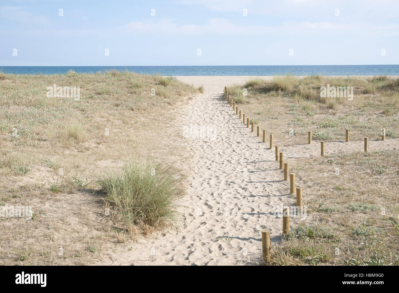 way to the beach Stock Photo - Alamy