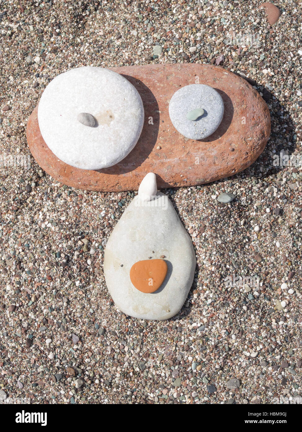 Face Pebbles Smile High Resolution Stock Photography and Images - Alamy