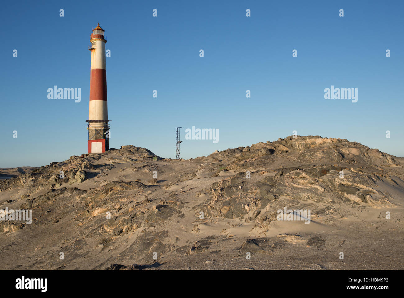 Lighthouse at Dias Point Stock Photo - Alamy