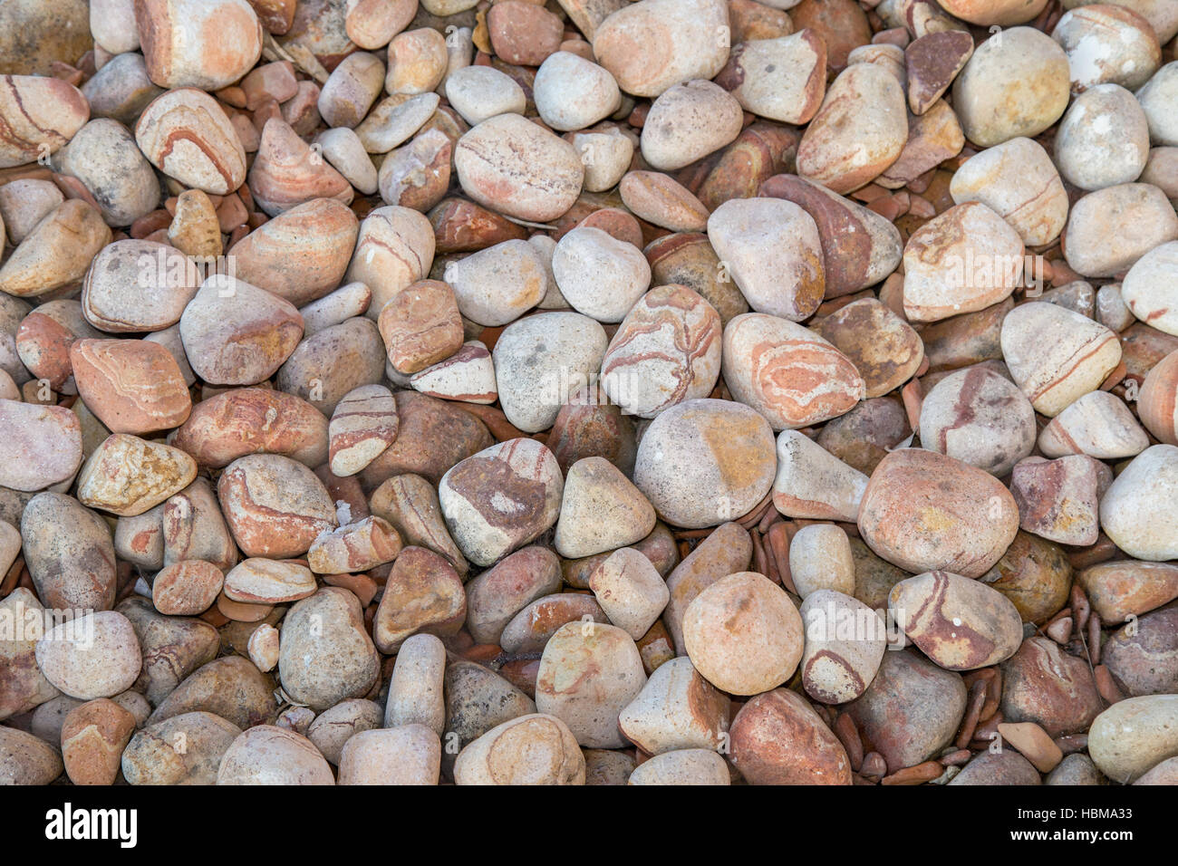 Brown pebbles background Stock Photo - Alamy
