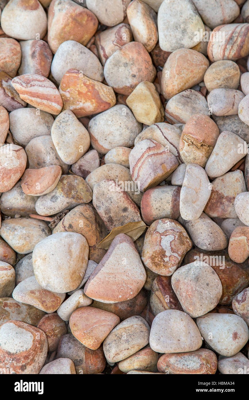 Brown pebbles background Stock Photo - Alamy