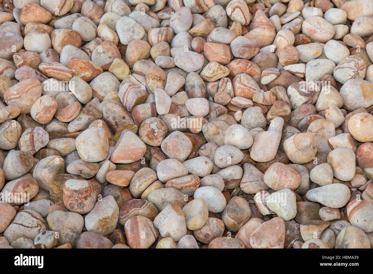 Brown pebbles background Stock Photo - Alamy