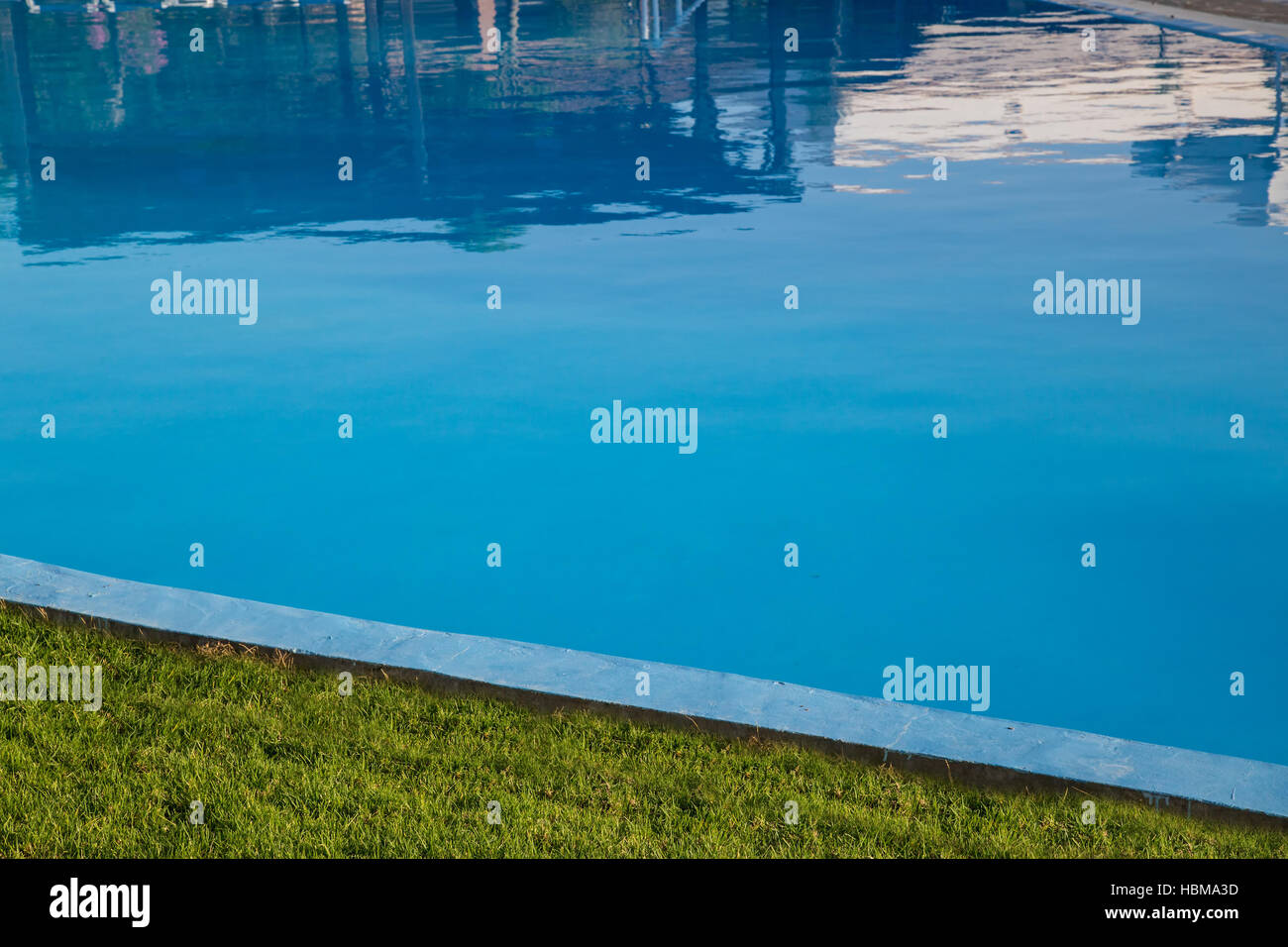 Nice pool in a hotel Stock Photo - Alamy