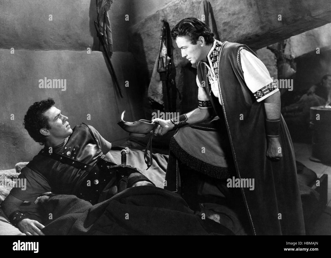 DAVID AND BATHSHEBA, Kieron Moore, Gregory Peck, 1951. TM and Copyright ...