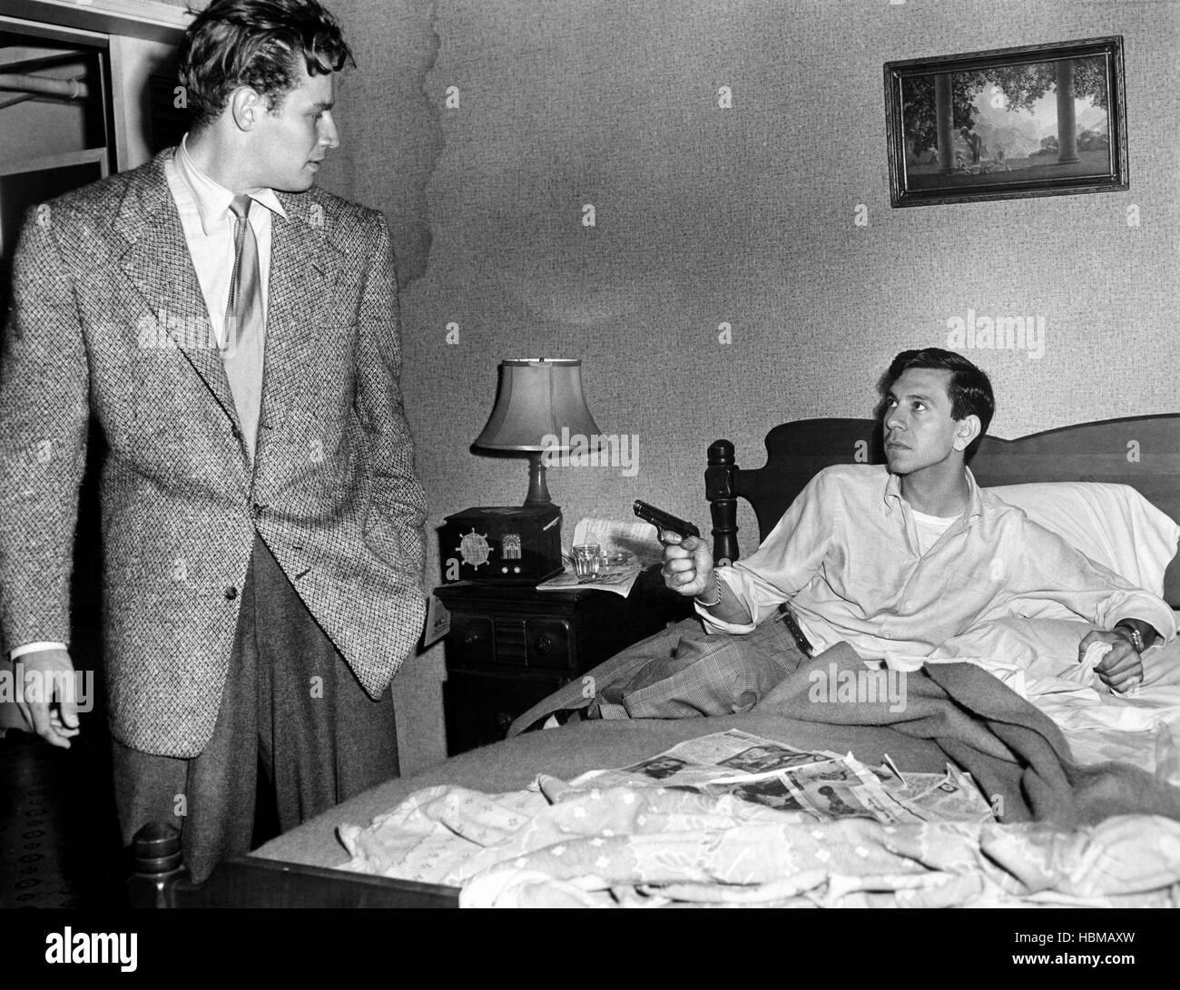 DARK CITY, from left, Charlton Heston, Jack Webb, 1950 Stock Photo - Alamy
