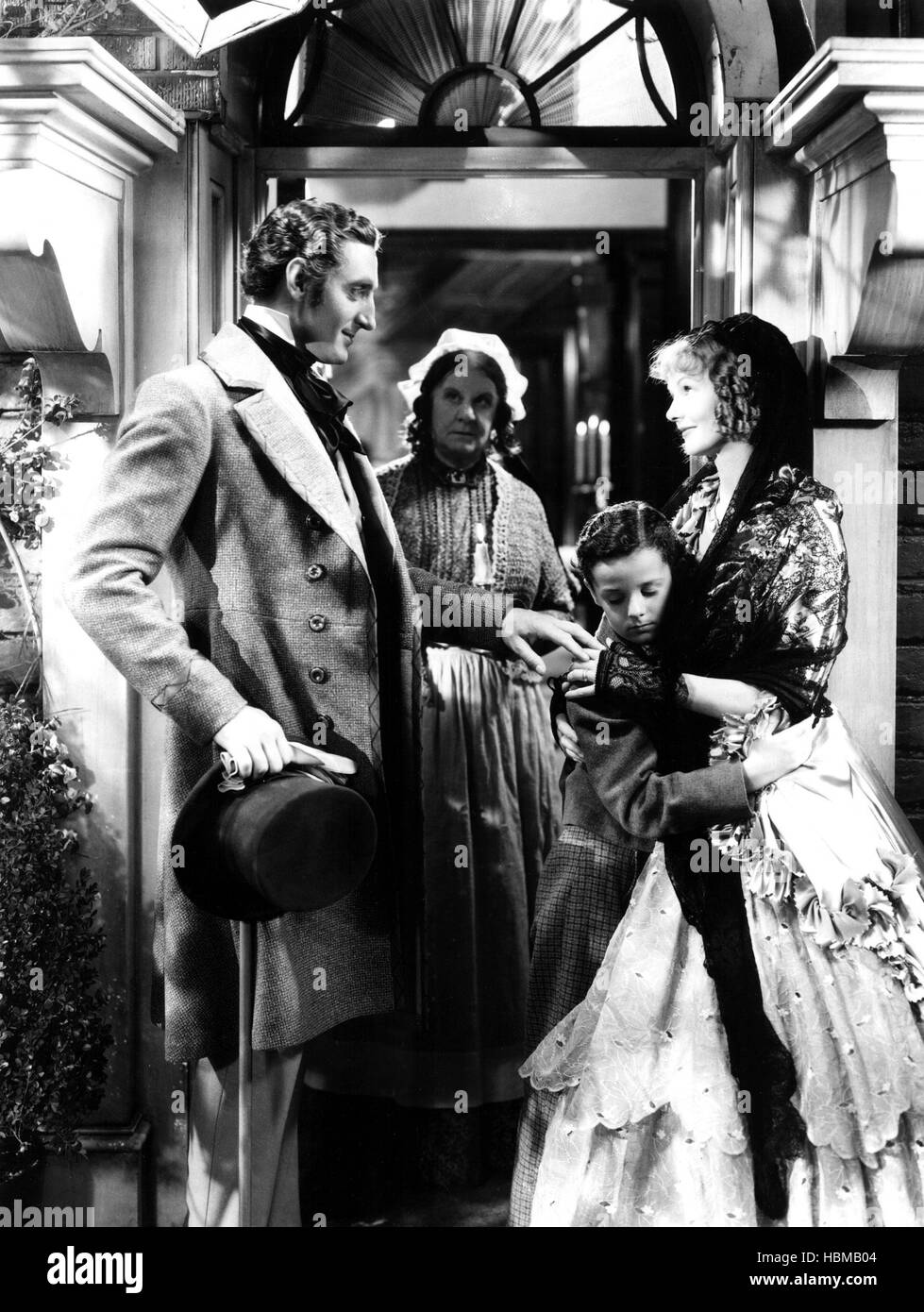 DAVID COPPERFIELD, Basil Rathbone, Jessie Ralph, Freddie Bartholomew ...