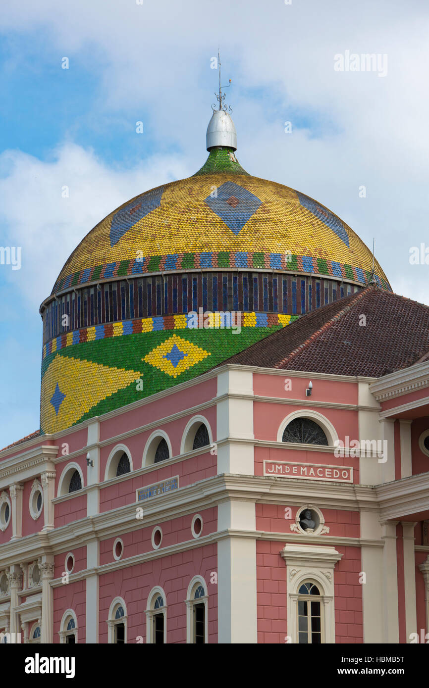Manaus opera house hi-res stock photography and images - Alamy