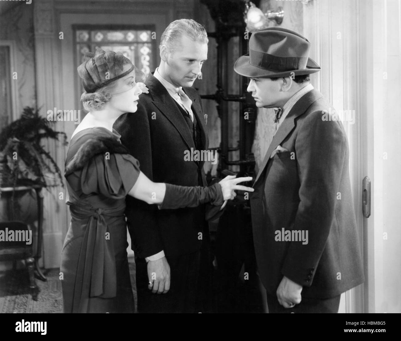 DARK HAZARD, from left: Genevieve Tobin, George Meeker, Edward G ...