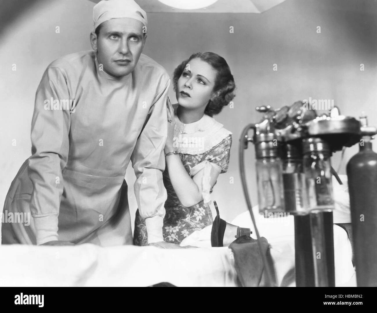 DANGEROUS INTRIGUE, from left: Ralph Bellamy, Gloria Shea, 1936 Stock ...