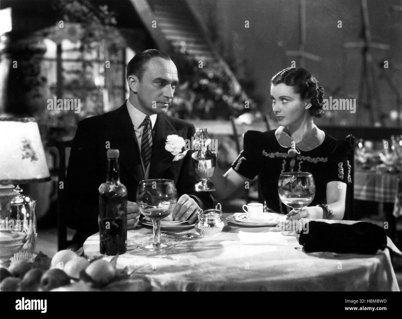 DARK JOURNEY, Conrad Veidt, Vivien Leigh, 1937 Stock Photo - Alamy