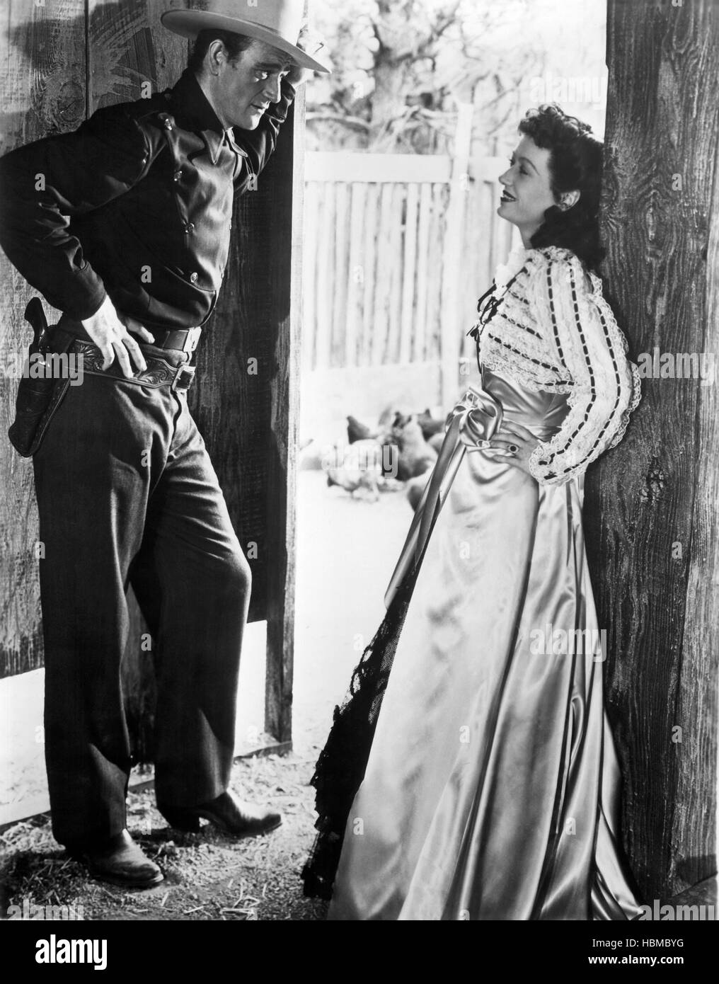 DAKOTA, John Wayne, Vera Ralston, 1945 Stock Photo - Alamy