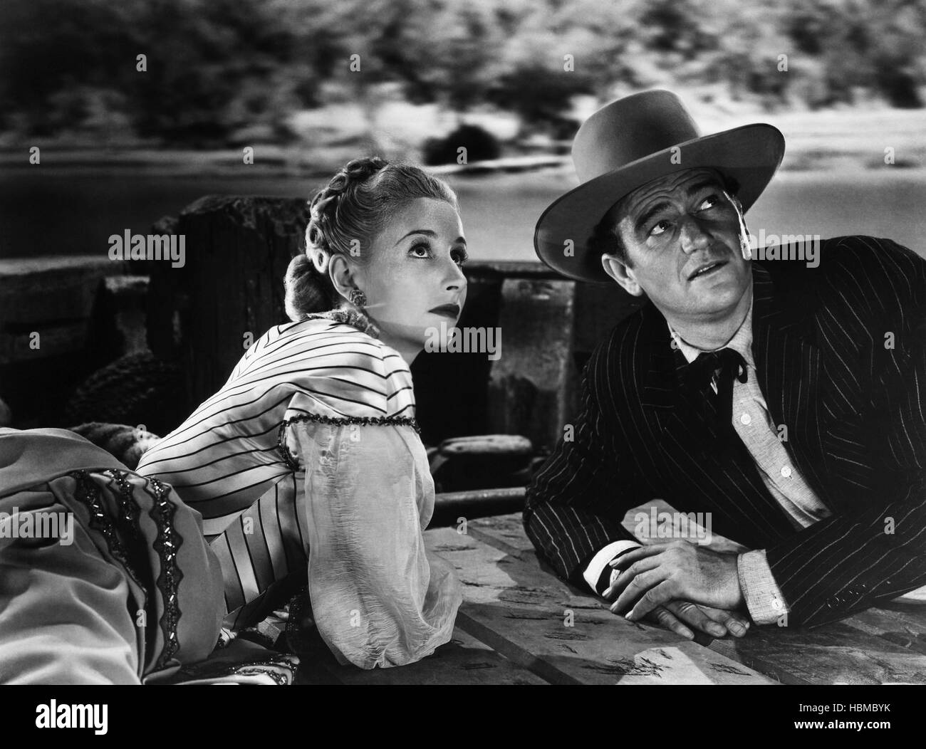 DAKOTA, Vera Ralston, John Wayne, 1945 Stock Photo - Alamy