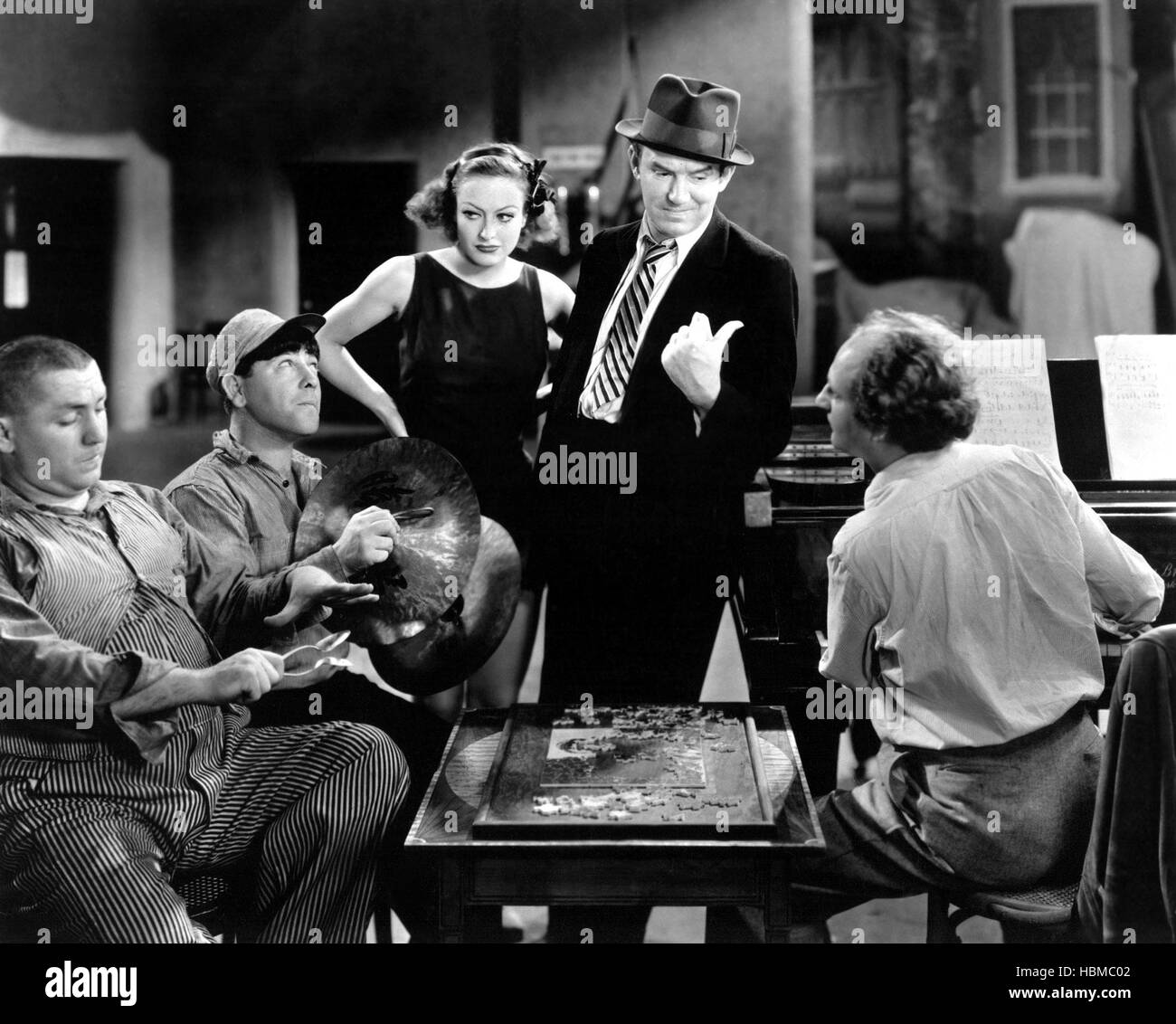 DANCING LADY, Joan Crawford, Three Stooges, Ted Healey, 1933 Stock ...