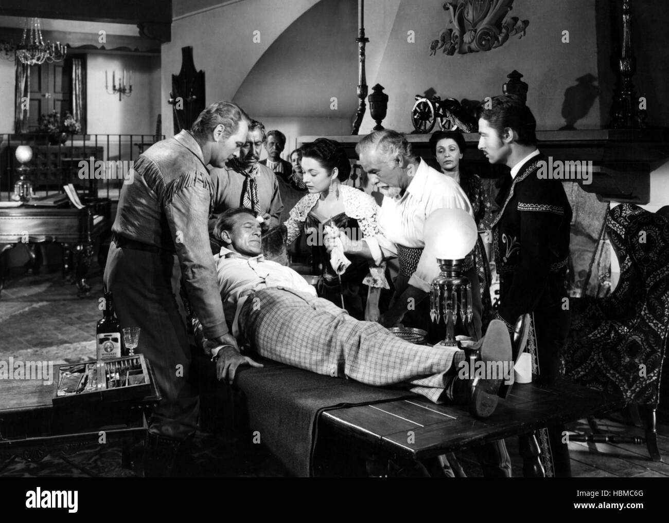 DALLAS, Leif Erickson, Gary Cooper, Ruth Roman, Antonio Moreno, Dolores ...