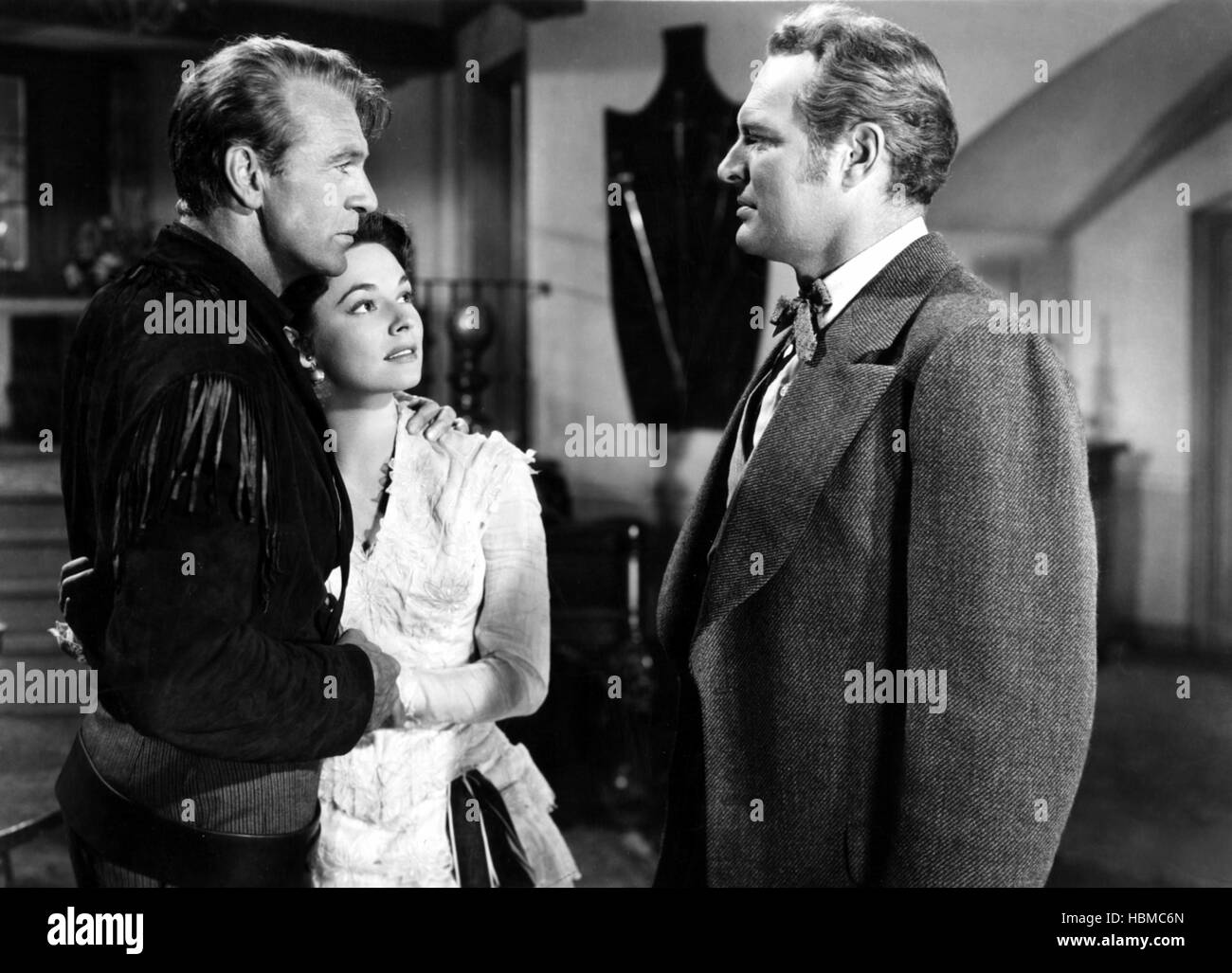 DALLAS, Gary Cooper, Ruth Roman, Leif Erickson, 1950 Stock Photo - Alamy