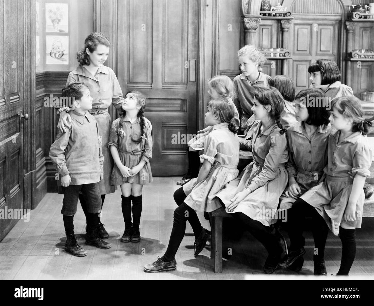 DADDY LONG LEGS, Janet Gaynor, (adult), Edith Fellows, (girl with long ...