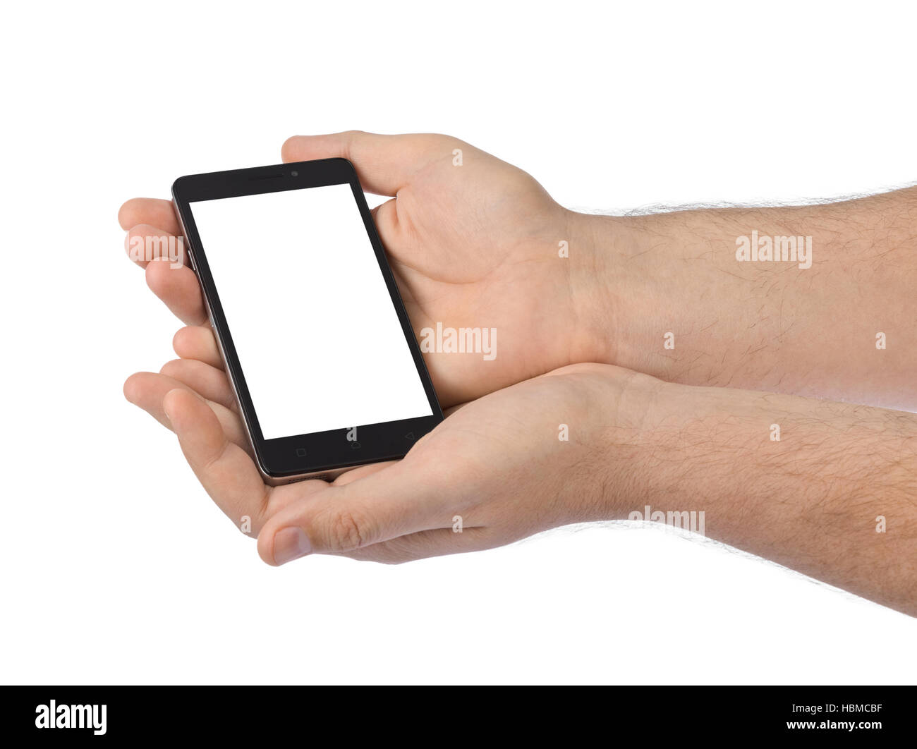 Hands with smartphone Stock Photo - Alamy
