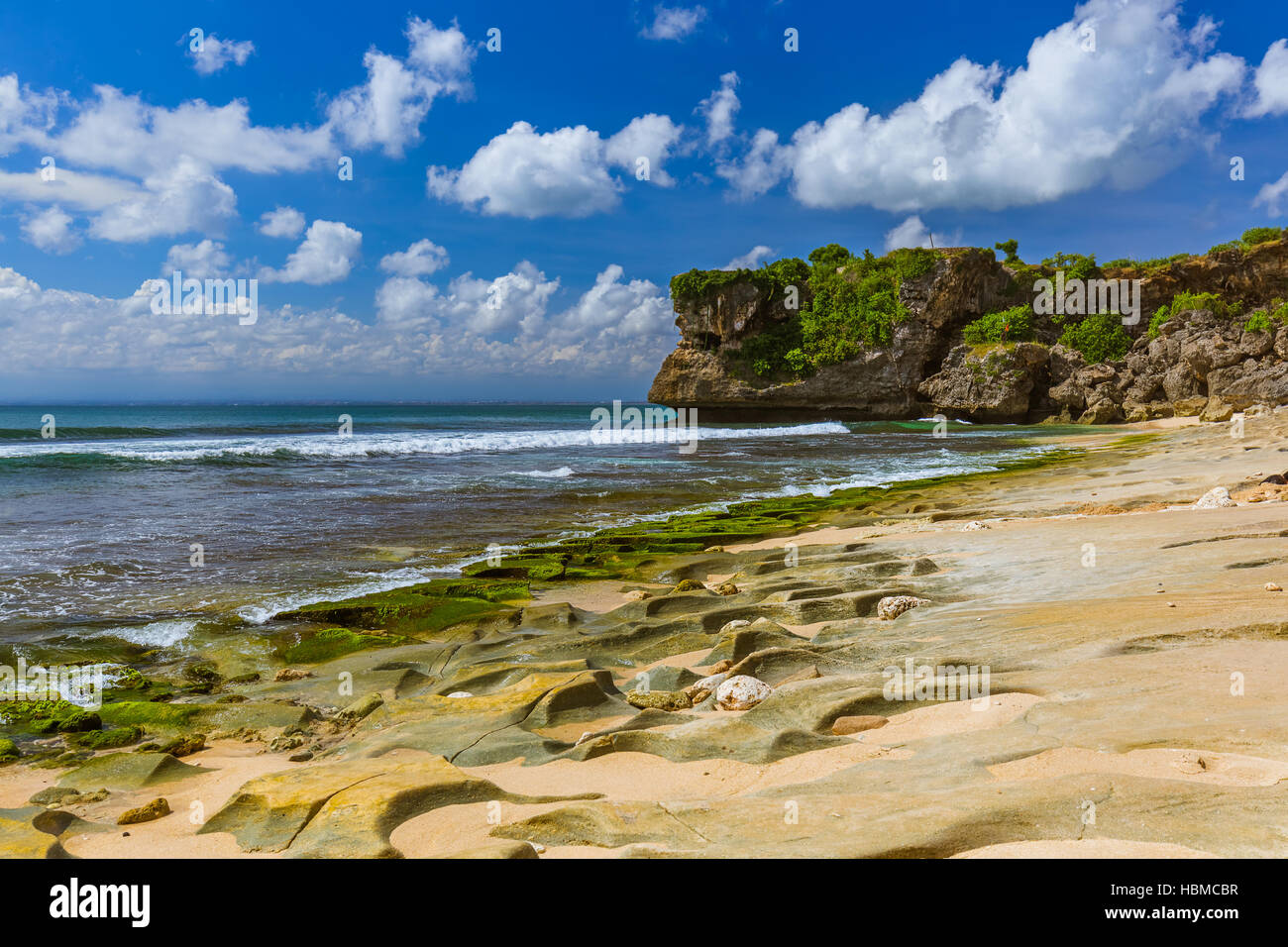 Balangan Beach - Bali Indonesia Stock Photo - Alamy