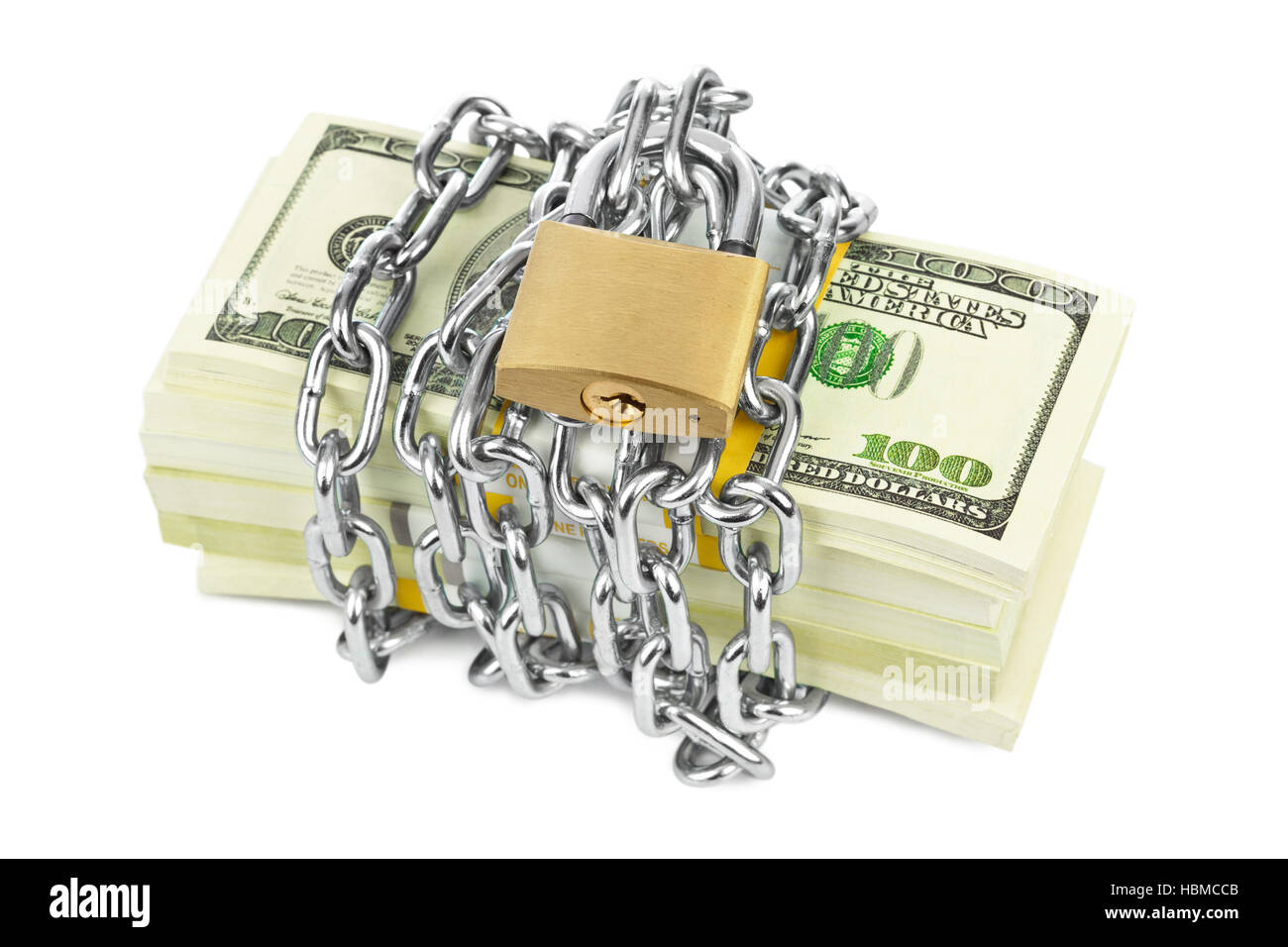 Money paper chain Cut Out Stock Images & Pictures - Alamy