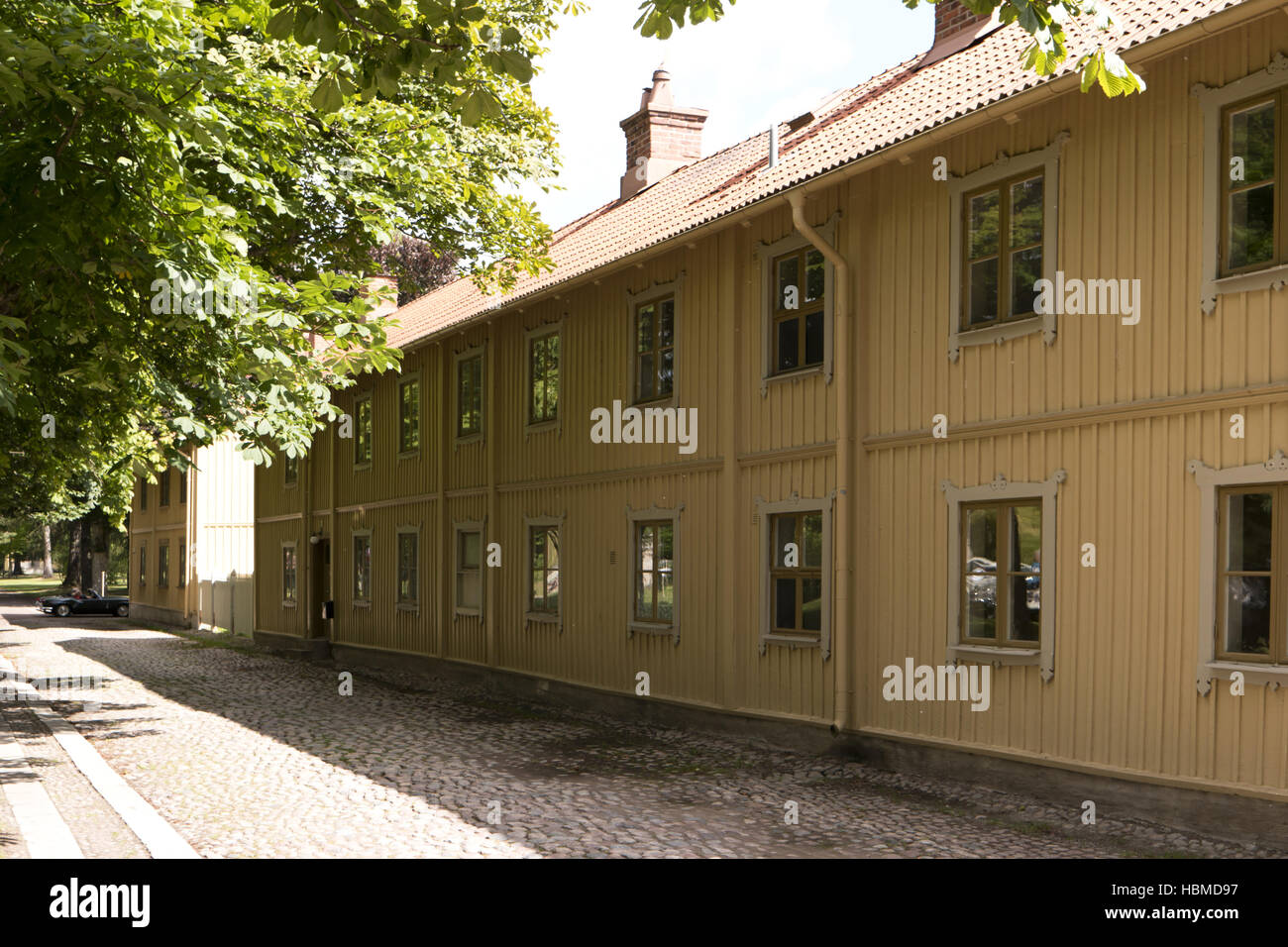 Karlsborg Fortress in Sweden Stock Photo - Alamy