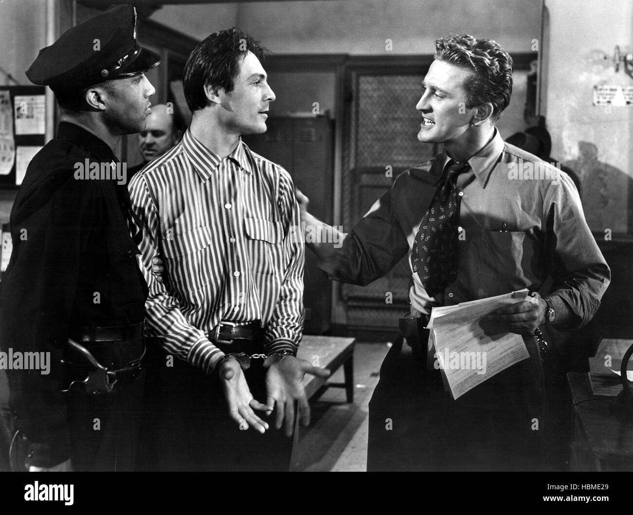 DETECTIVE STORY, Russell Evans, Joseph Wiseman, Kirk Douglas, 1951 ...