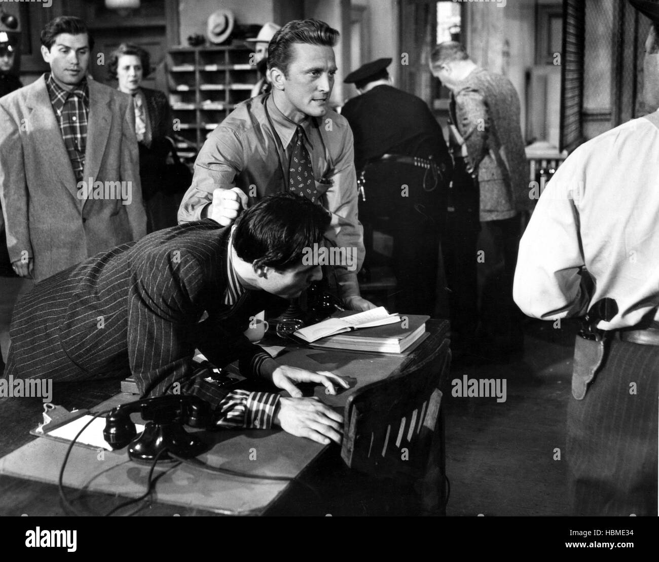 DETECTIVE STORY, Joseph Wiseman, Kirk Douglas, 1951 Stock Photo - Alamy