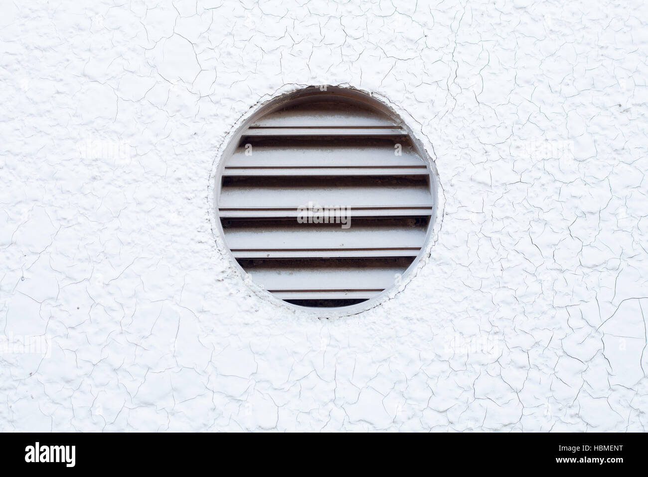 A gray plastic ventilation on the exterior wall Stock Photo - Alamy