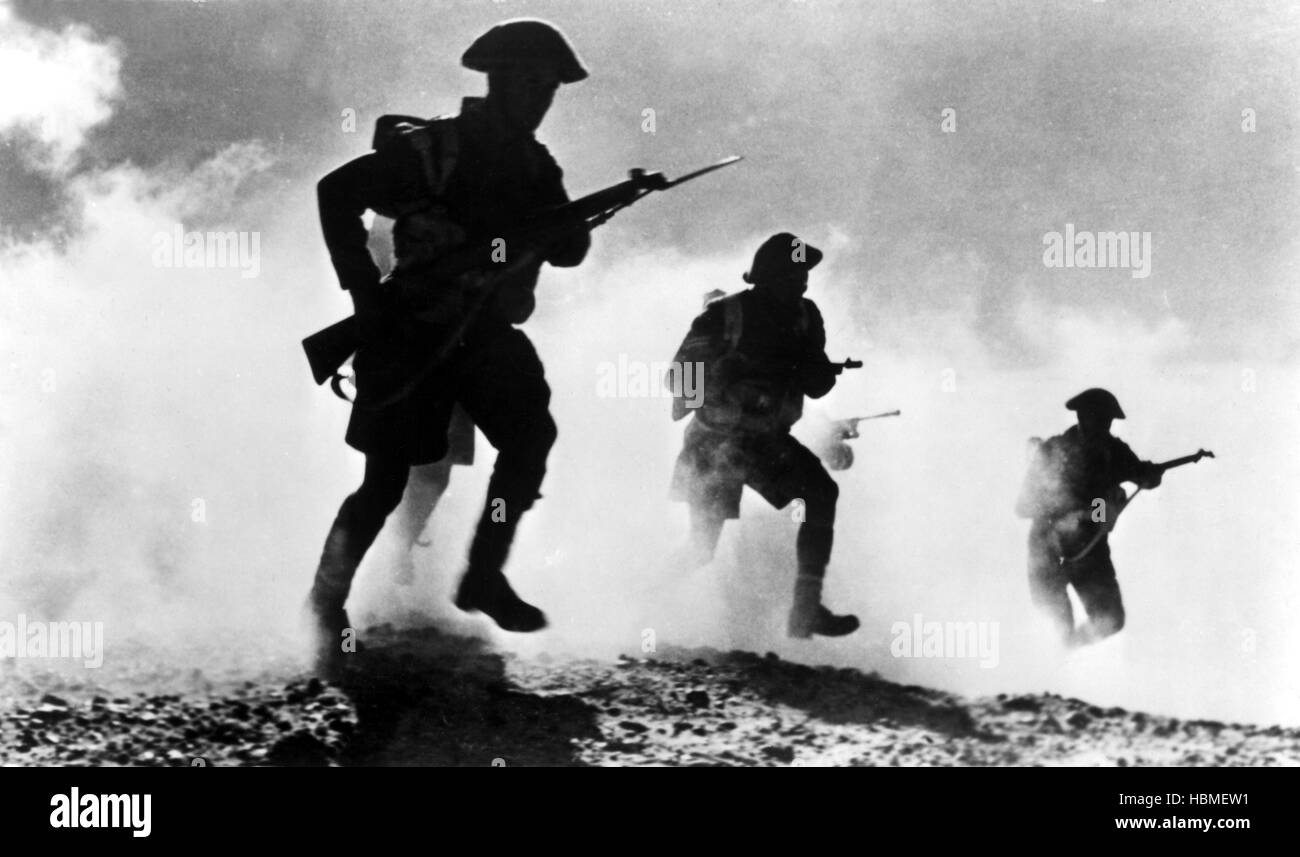 DESERT VICTORY, 1943 The British 8th Army routs Rommel in Africa Stock ...