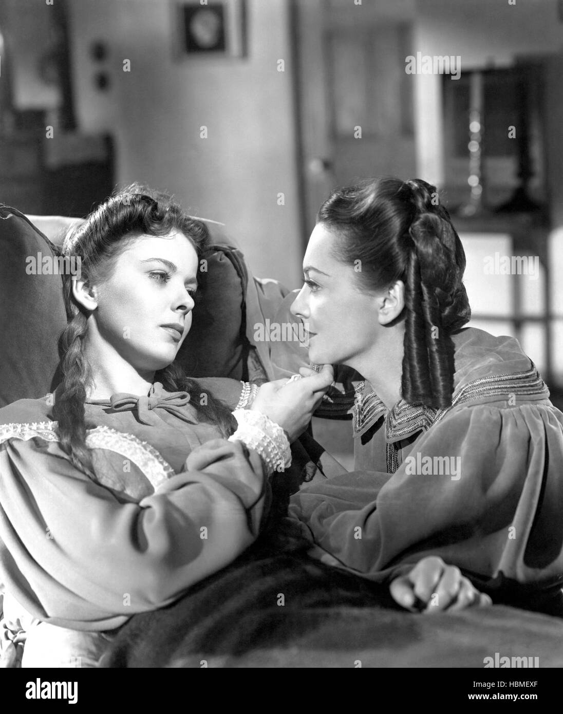 DEVOTION, Ida Lupino, Olivia De Havilland, 1946 Stock Photo - Alamy