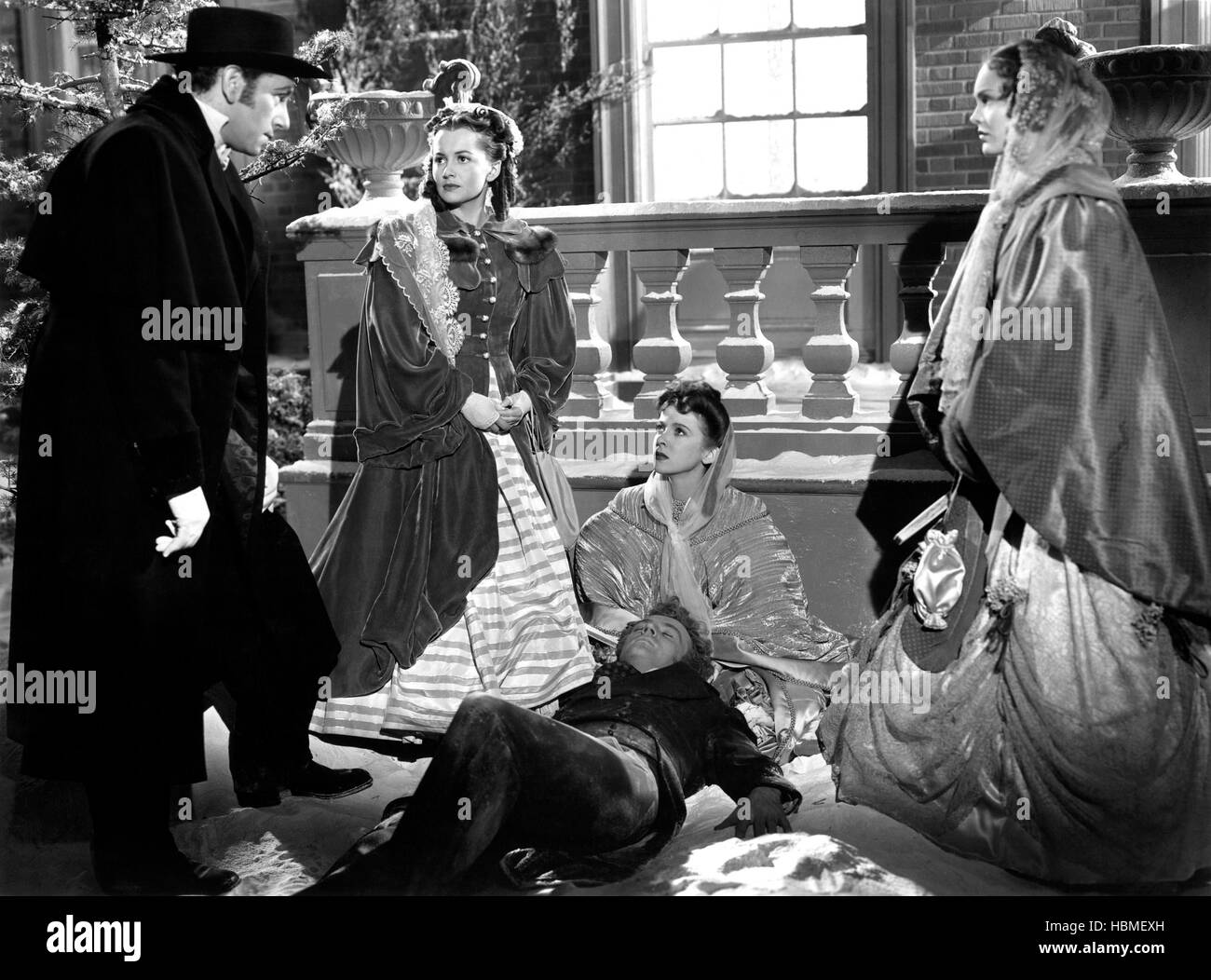DEVOTION, Paul Henreid, Olivia De Havilland, Ida Lupino, Nancy Coleman, 1946 Stock Photo - Alamy