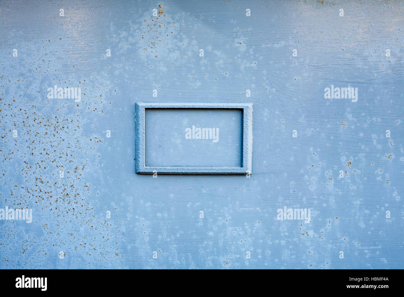 Seamless picture of the rough painted gray rusty metal board with a ...