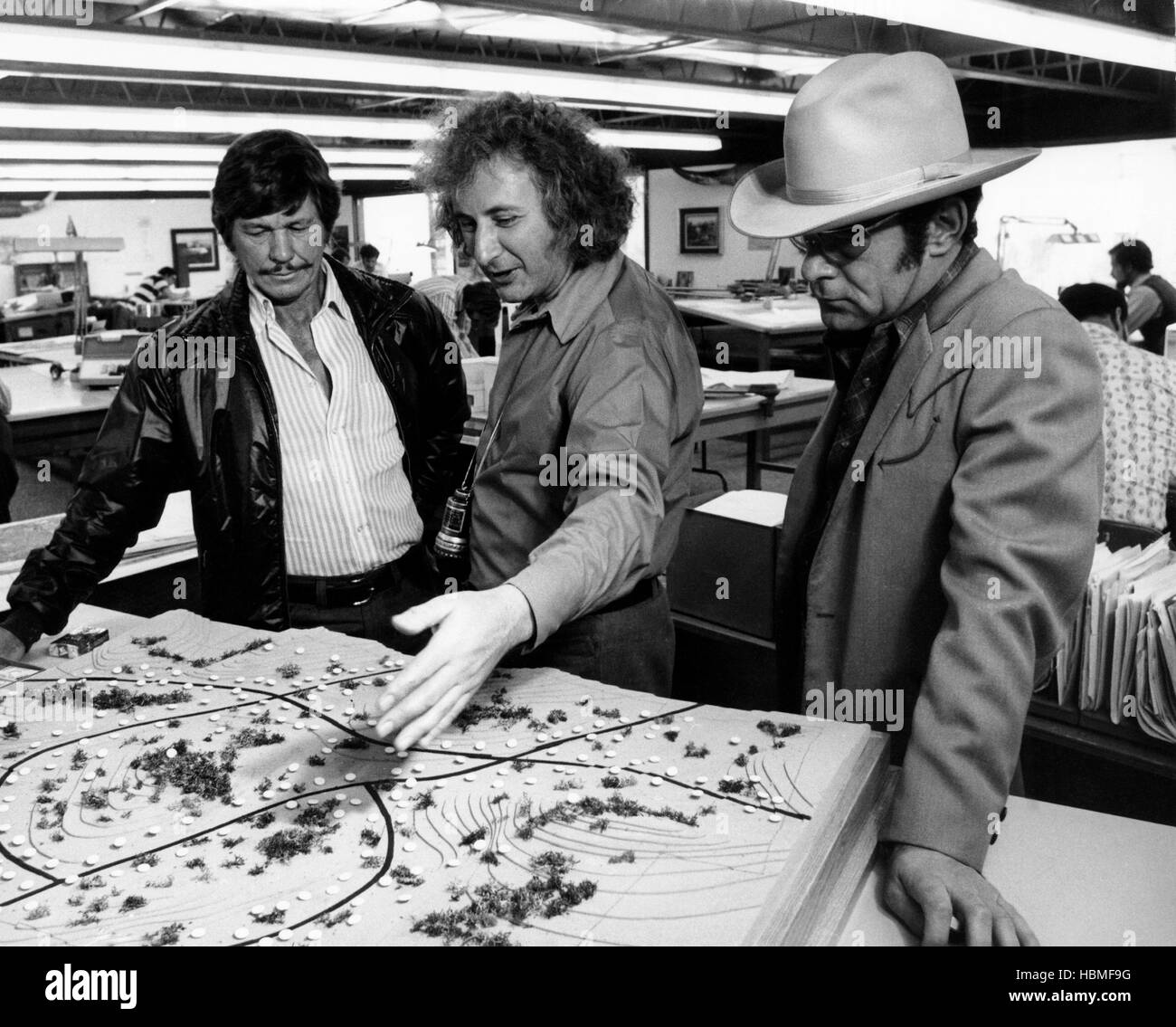 DEATH WISH, from left: Charles Bronson, director Michael Winner, Stuart ...