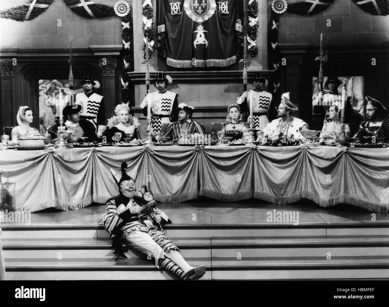 DIANE, seated from left: Taina Elg, Sean McClory, Lana Turner, Roger ...